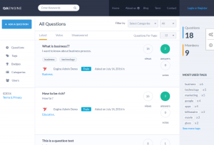 Top 5 Questions and Answers, Quora Clone WordPress Themes
