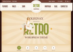 Top 10 Vintage, Retro, Antique, Classic WordPress Themes