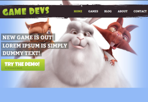 Top 5 Online Games, Gaming Website, MMORPG HTML5 Templates