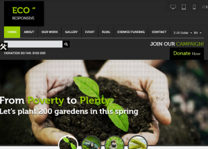 Top 5 Environment, Going Green, Nature, Eco HTML5 Templates