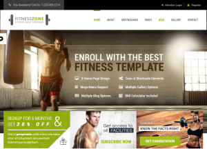 Top 5 Gym, Fitness, Yoga, Personal Trainer HTML5 Templates