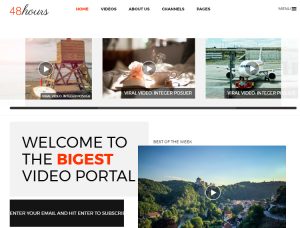 Top 5 Video Streaming, Sharing, Hosting HTML5 Templates