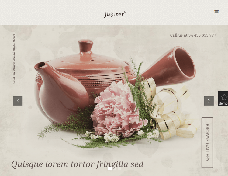 Top 5 Flower, Bouquet Shop, Florist, Floral HTML5 Templates