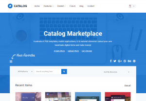 Top 5 Multi Vendor, Ecommerce Marketplace HTML5 Templates