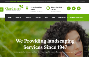 Top 5 Garden, Landscape, Lawn, Agriculture HTML5 Templates