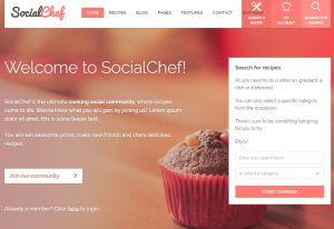 Top 5 Recipe, Cooking, Food, Nutrition HTML5 Templates