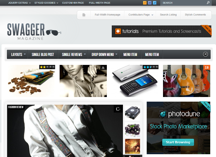 Top 5 Product Review Website, Rating, Blog HTML5 Templates