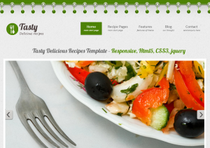 Top 5 Recipe, Cooking, Food, Nutrition HTML5 Templates