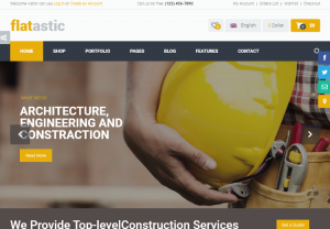 Top 5 Construction, Building, Architecture Drupal Themes