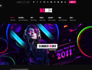 Top 3 Music Band, Singer, Musicians, Radio, DJ Drupal Themes