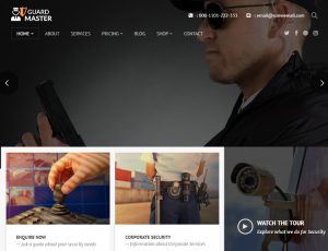 Top 5 Security Service, Protection, Bodyguard WordPress Themes