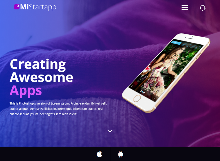 Top 5 Mobile, Web App, Android, iOS, iPhone Joomla Templates