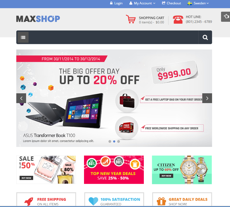 Top 5 Electronics, Computer, Smartphone Store Magento Themes