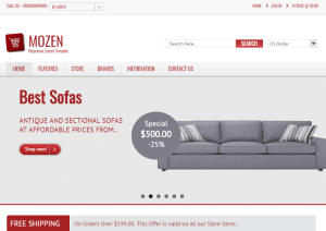 Top 5 Responsive, Shopping Cart, Ecommerce Zen Cart Templates