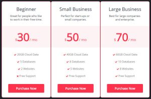 Top 4 Responsive CSS3 Compare Pricing Table WordPress Plugins