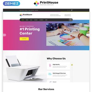Top 5 HTML5 Website Templates for Print Shop Business