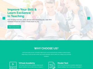 Best 5 Online Training and LMS HTML5 Website Templates